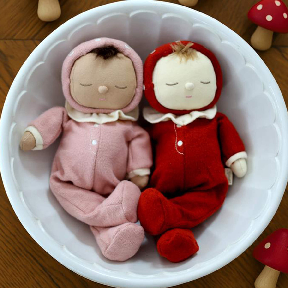 Olli Ella Pink Toadstool Dozy Dinkum Doll: Pip SOLD OUT – Ruby & Grace