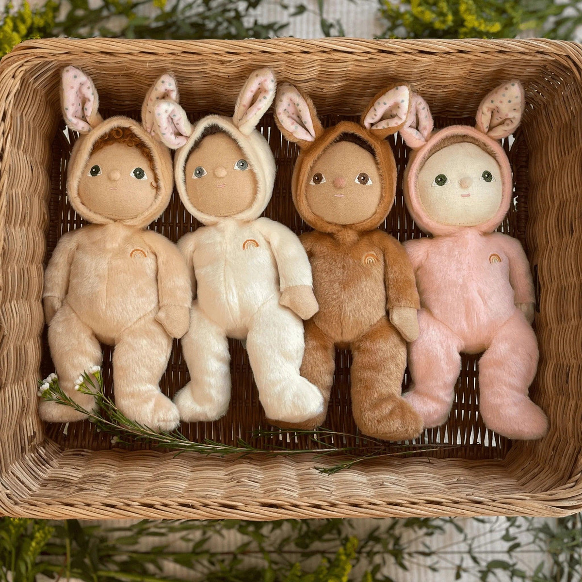 Olli Ella Dinky Dinkum Fluffle Family Doll- Babbit Bunny Pink: LAST ...