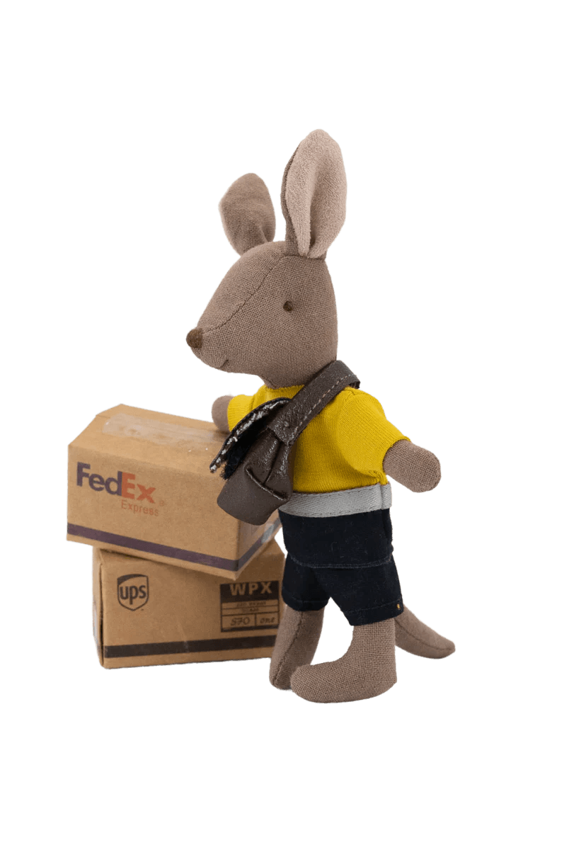 Rugaroo The Postie | Kangaroo Doll with bag in Post Box: NEW ARRIVAL ...