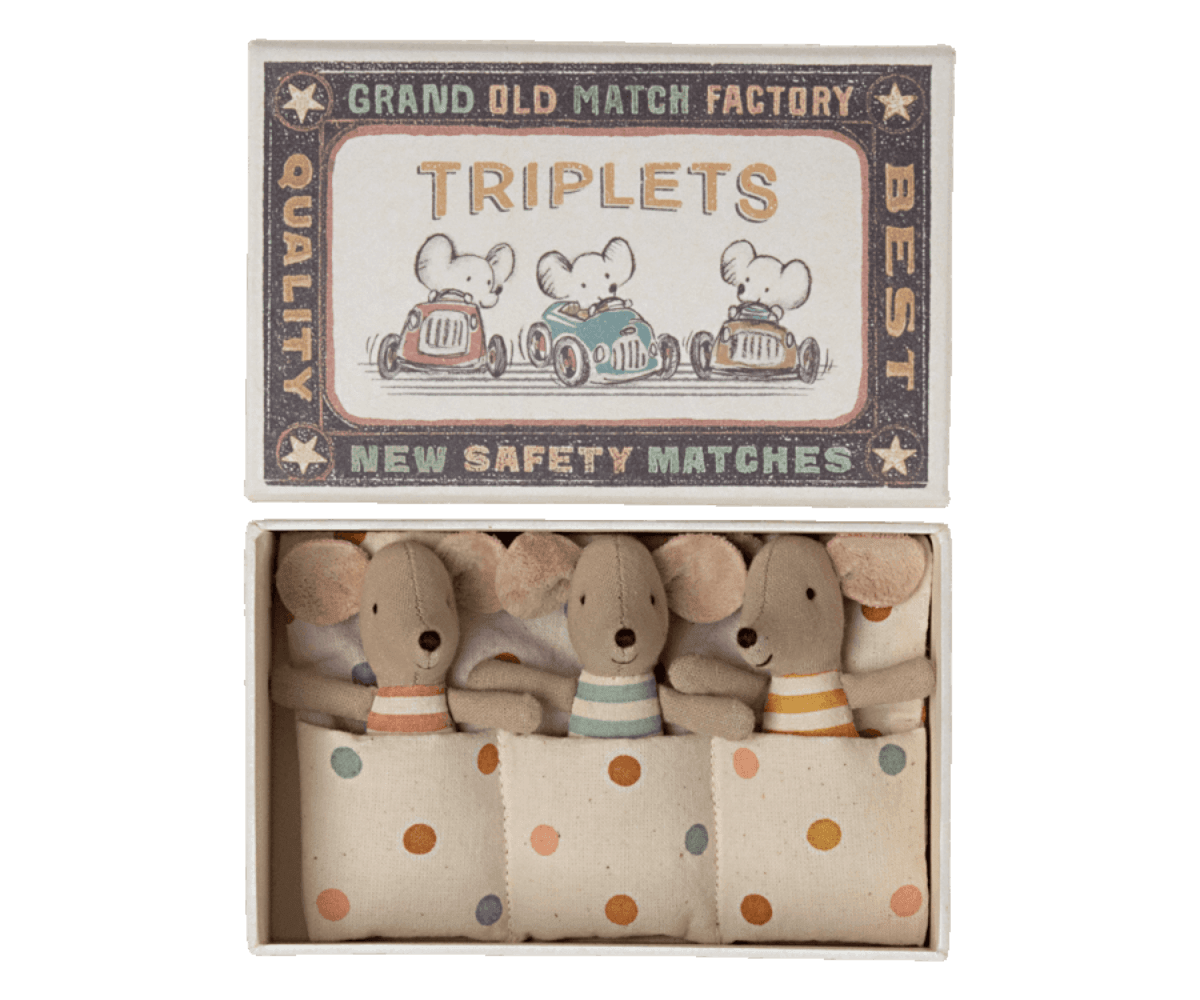Maileg Triplets BACK IN STOCK – Ruby & Grace